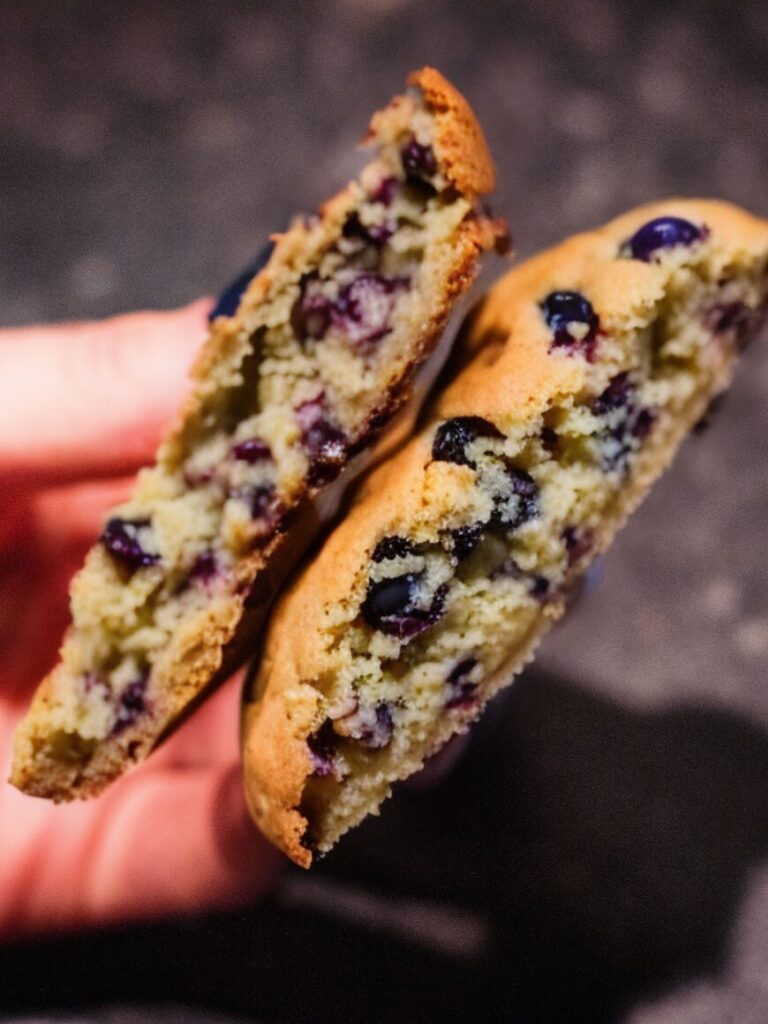 The Ultimate Best Easy Blueberry Cookies recipe - Munchyesta