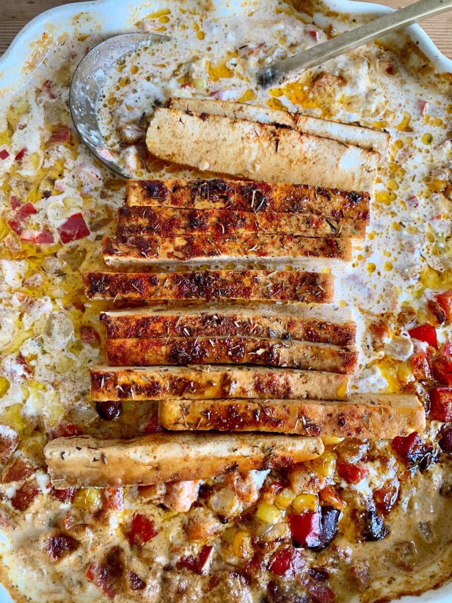 Amazing Easy Baked Tofu recipe (vegan Roast) - Munchyesta