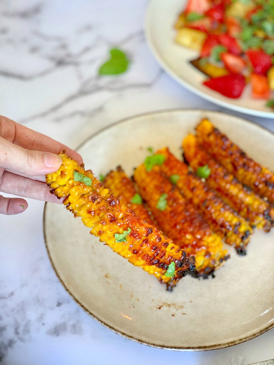 Amazing Easy Vegan BBQ Corn Ribs Recipe - Munchyesta