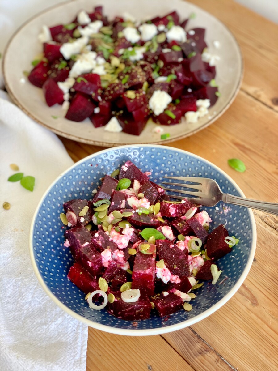 Glowing Skin Beetroot Crunch Salad - Munchyesta