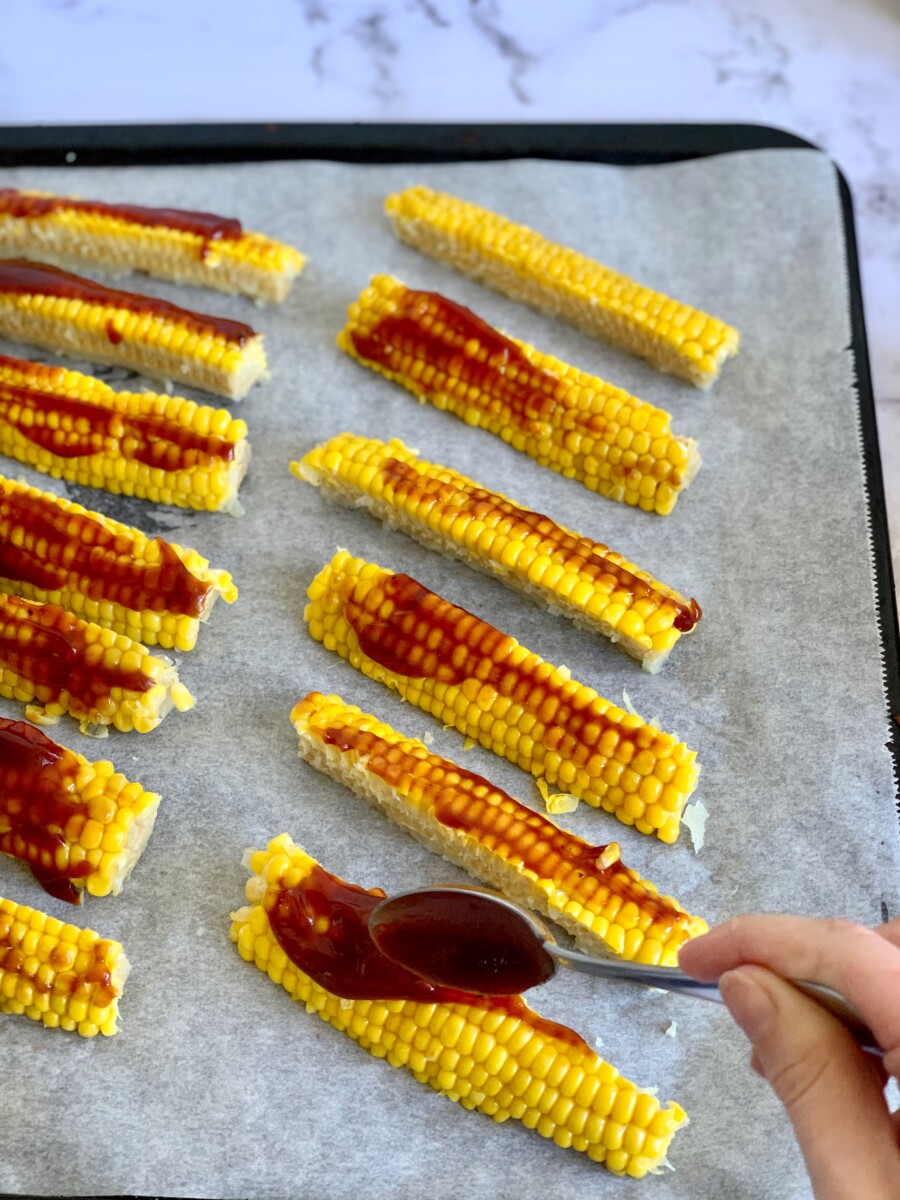 Amazing Easy Vegan BBQ Corn Ribs Recipe - Munchyesta