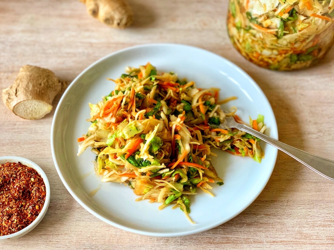 Easy Vegan Kimchi Recipe - Munchyesta