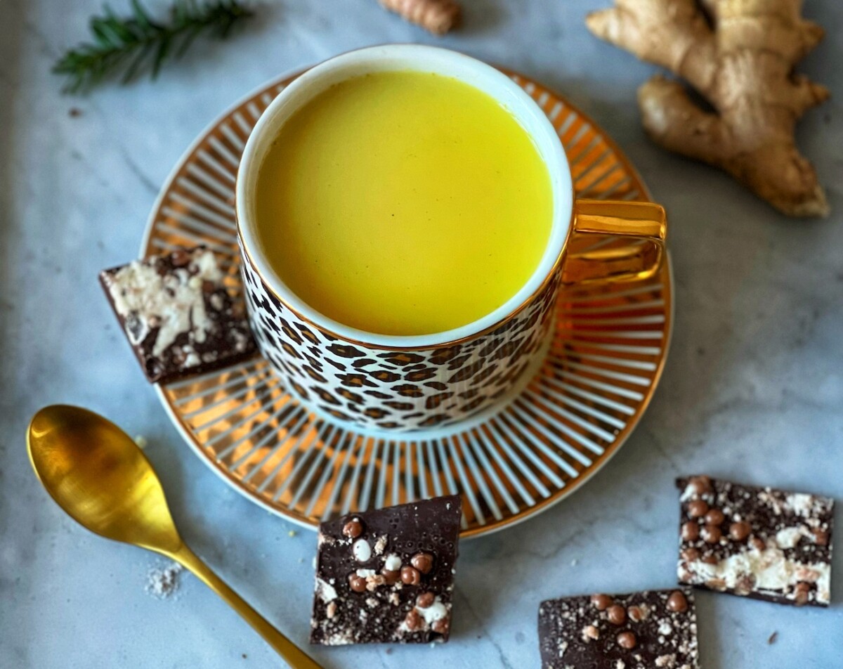 Healthy Golden Milk Chai Latte recipe - Munchyesta