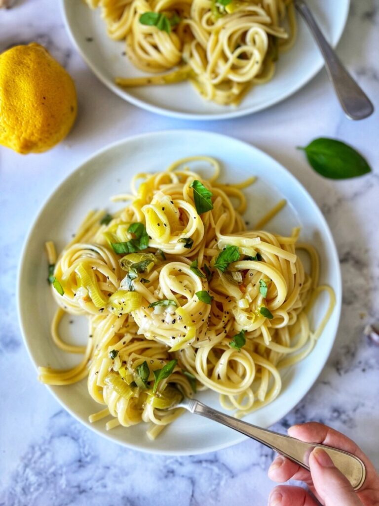 Easy Italian Lemon Pasta recipe - Munchyesta