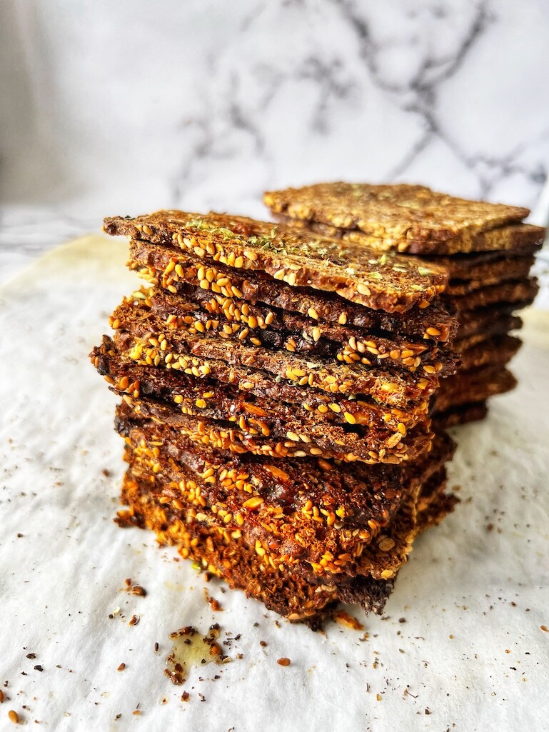 Easy healthy rye bread chips recipe - Munchyesta