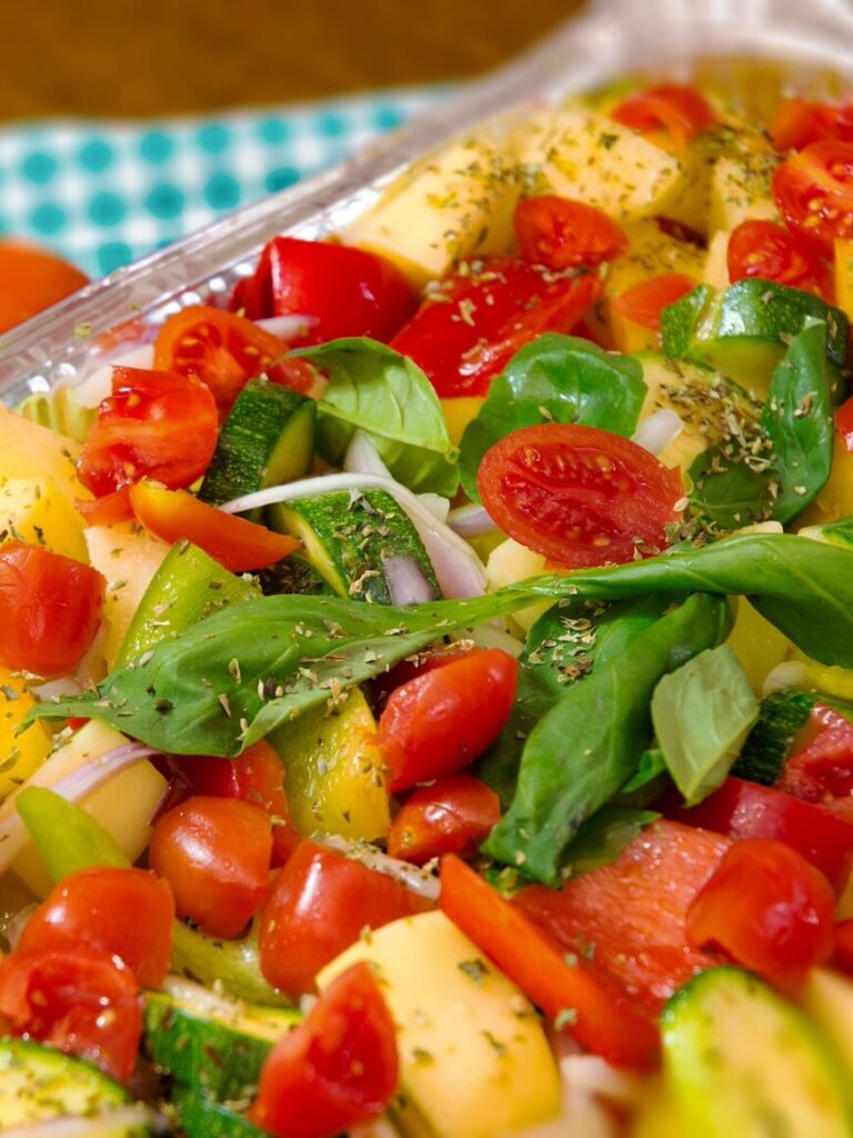 Authentic Greek Briami recipe: Vegan Briam vegetables - Munchyesta