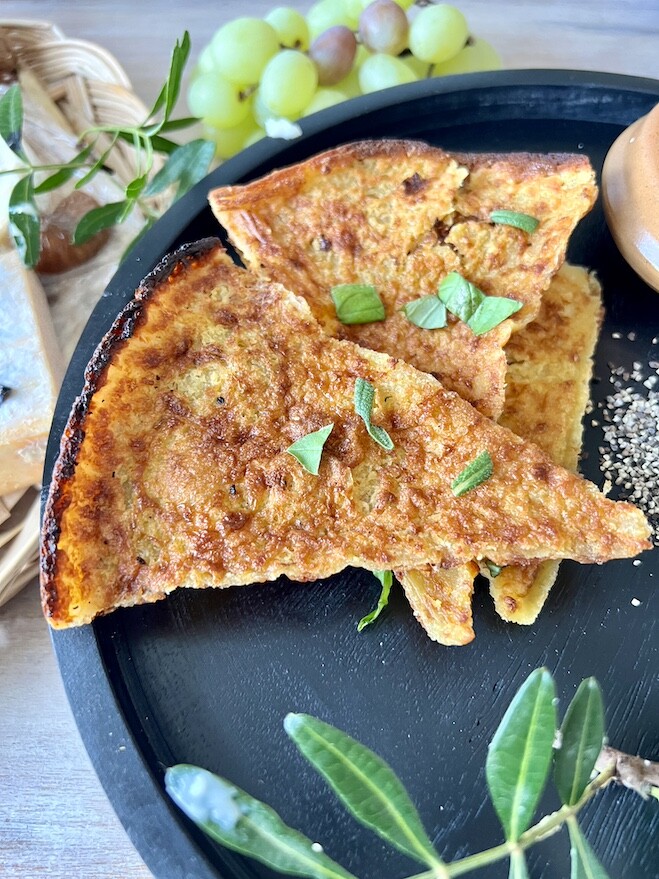 Authentic Socca recipe: gluten free chickpea pancakes - Munchyesta