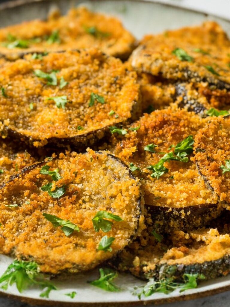 Crispy Breaded Eggplant: Easy Vegan cutlets recipe - Munchyesta