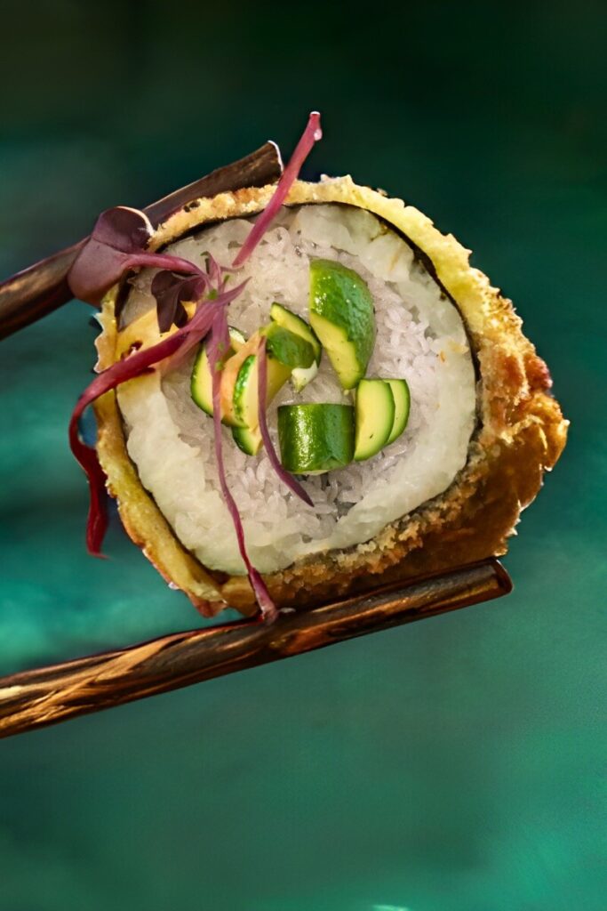 Crunchy Roll Sushi Recipe: vegan California rolls - Munchyesta