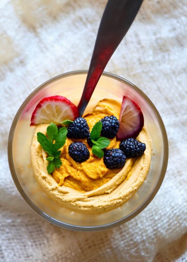 1 point Weight Watchers Pumpkin fluff: easy WW recipe - Munchyesta