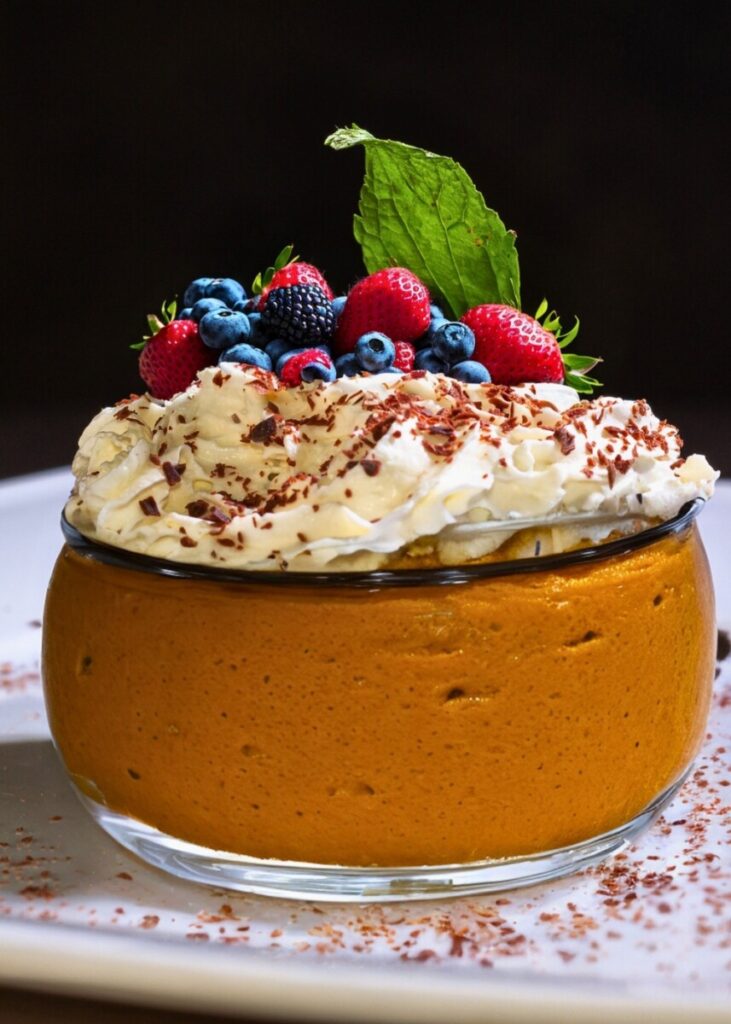 1 point Weight Watchers Pumpkin fluff: easy WW recipe - Munchyesta