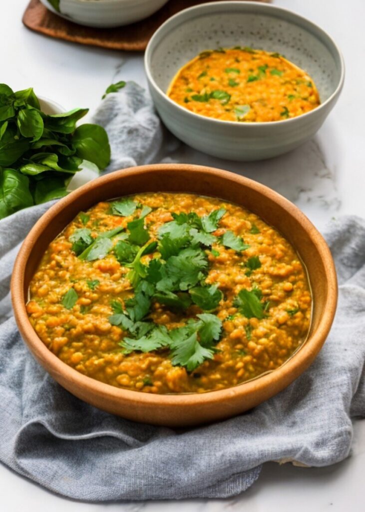 Easy Red Lentil Dal (Best vegan curry Dahl recipe) - Munchyesta