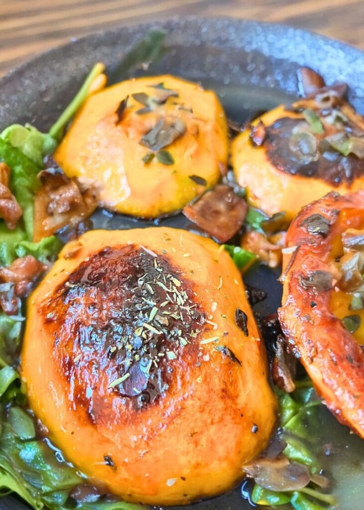 Baked sweet dumpling squash: Best Roasted recipe - Munchyesta