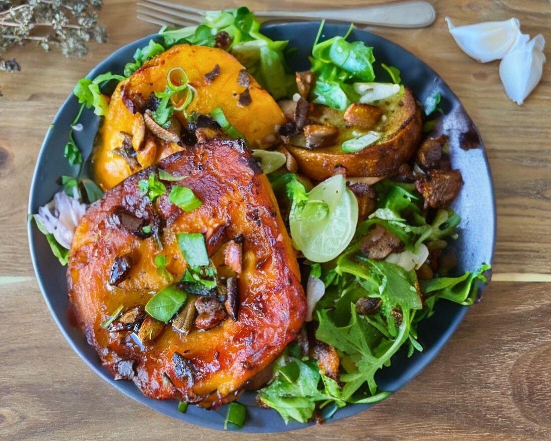 Baked sweet dumpling squash: Best Roasted recipe - Munchyesta