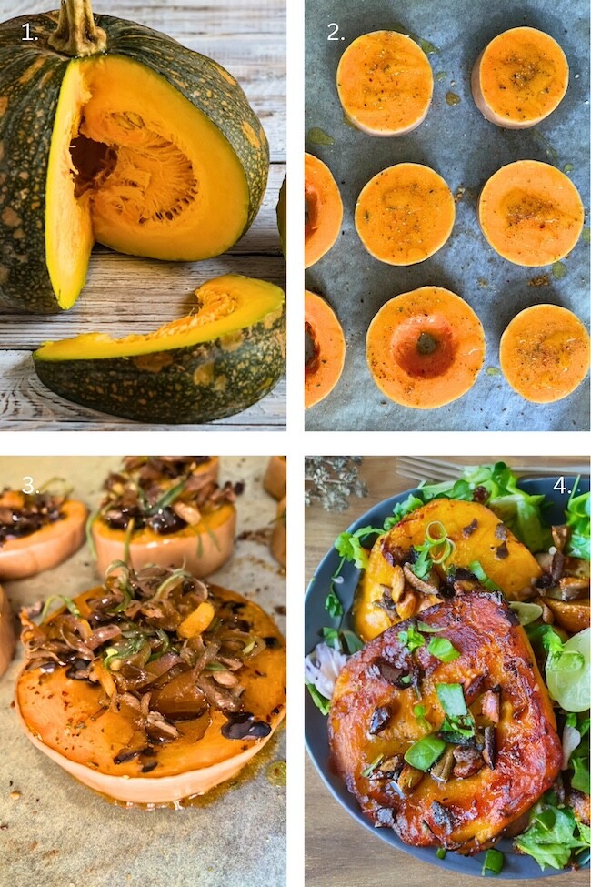 Baked sweet dumpling squash: Best Roasted recipe - Munchyesta