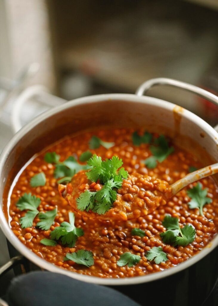 Easy Arabic lentil soup: Lebanese Shorbet Adas Recipe - Munchyesta