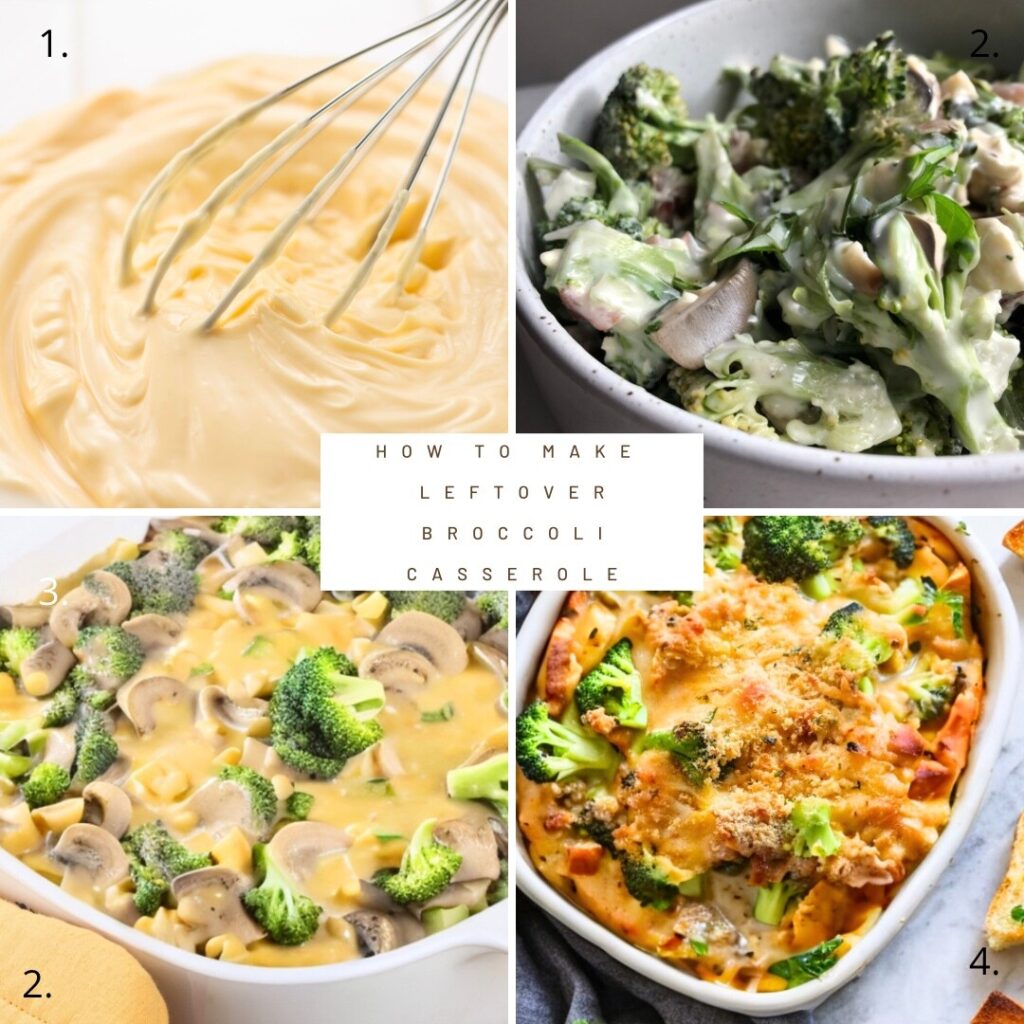 Easy Leftover Broccoli casserole (cream of mushroom) - Munchyesta