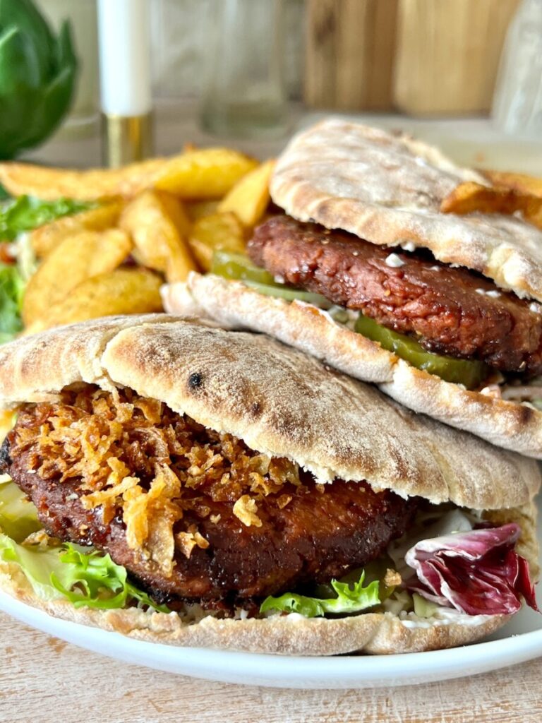 Beyond burger: air fryer, oven & stove: fresh | frozen - Munchyesta