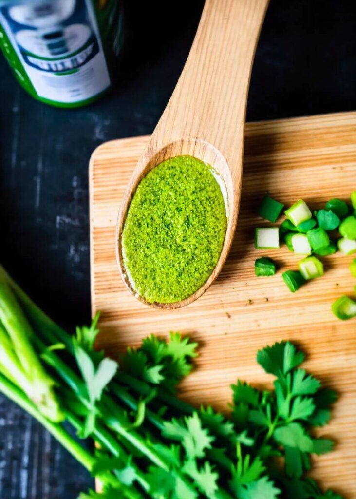 Caribbean Green Seasoning recipe: Homemade spice blend - Munchyesta