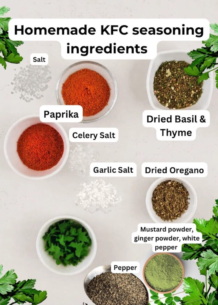 Homemade KFC Seasoning Recipe: The Secret 11 Herbs & Spices Blend ...