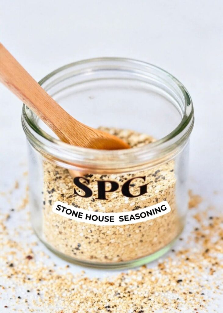 Homemade Salt Pepper Garlic Seasoning Recipe (Best Stone House ...