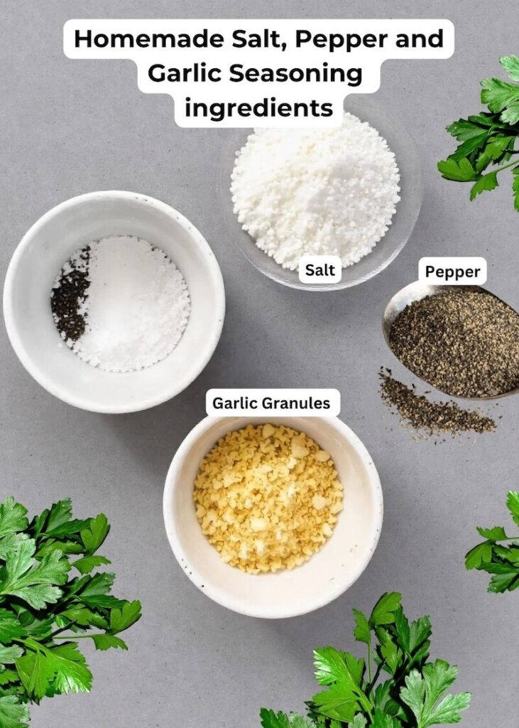Homemade Salt Pepper Garlic Seasoning Recipe (Best Stone House ...