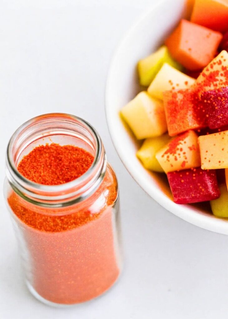 Homemade Tajín Seasoning Recipe: Best Mexican Fruit Seasoning - Munchyesta