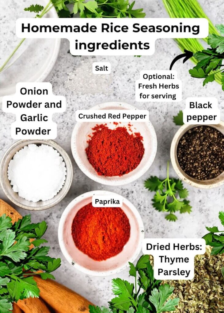 Homemade Seasoning for Rice Recipe: The Best Spice for Rice - Munchyesta