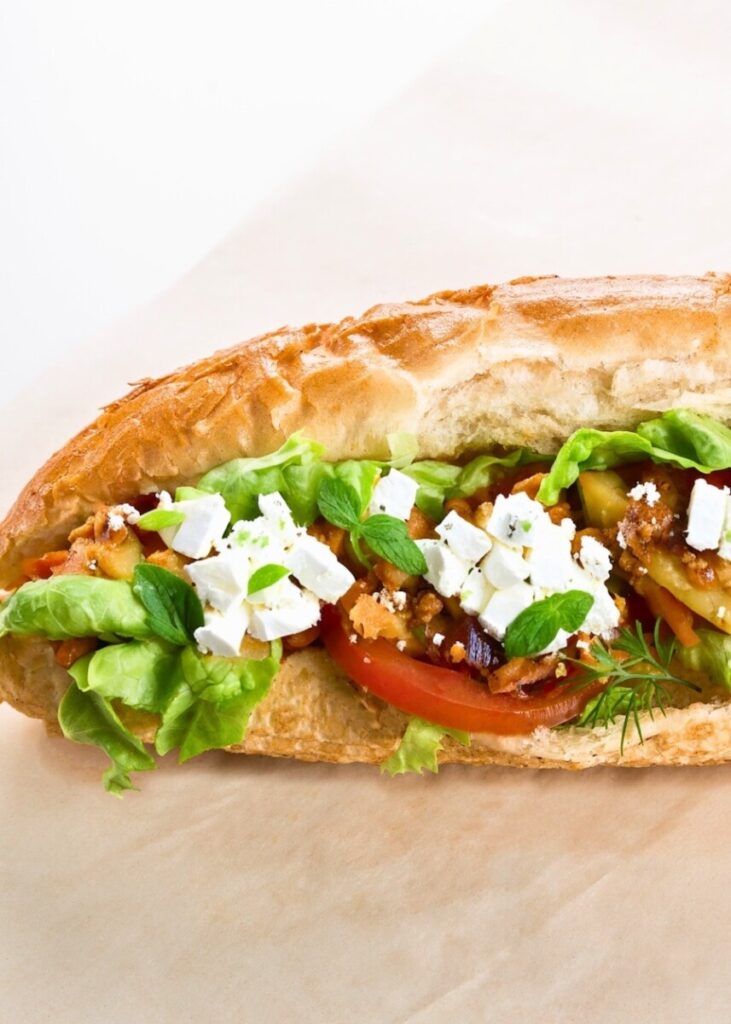 Copycat Panera Mediterranean Veggie Sandwich Recipe