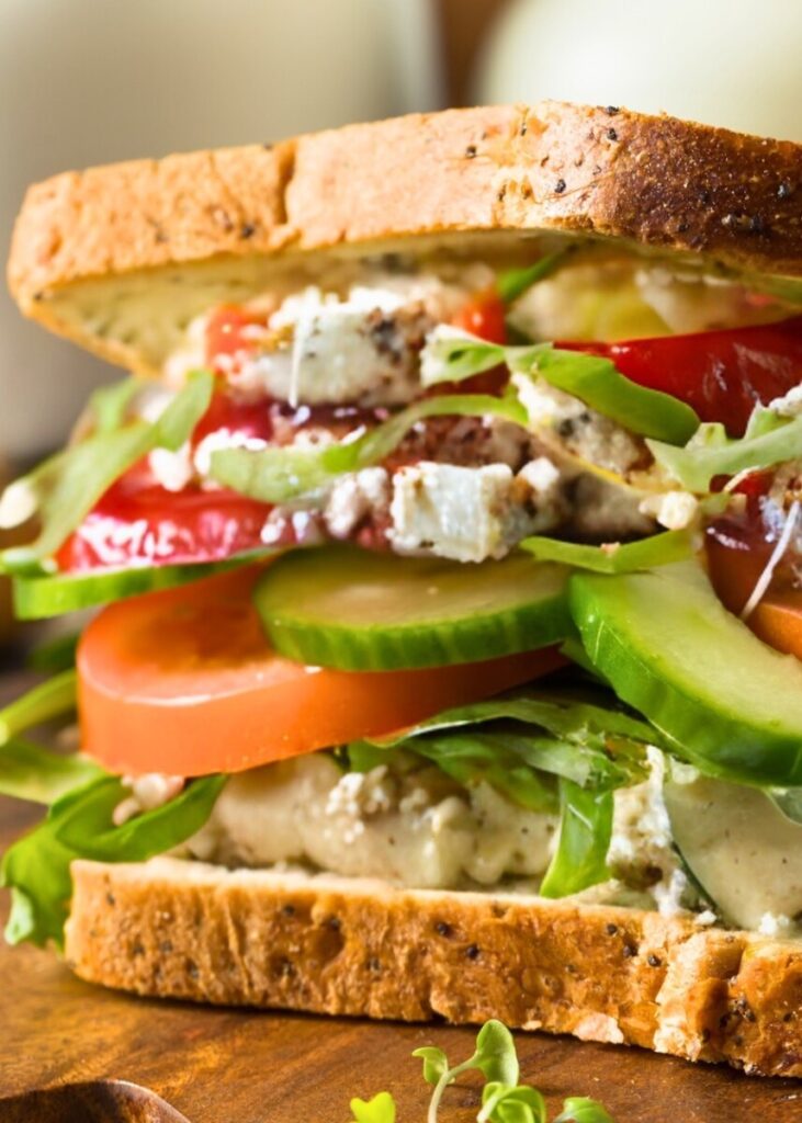 Copycat Panera Mediterranean Veggie Sandwich Recipe