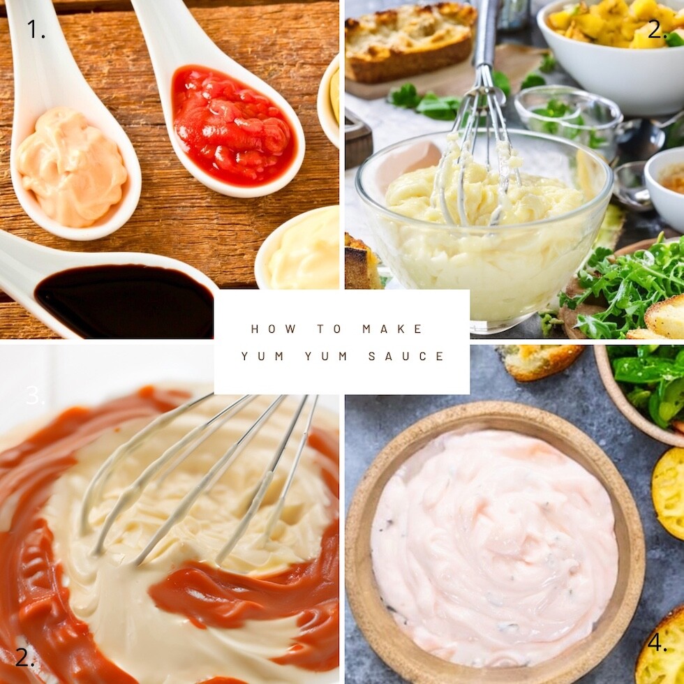 Homemade Yum Yum Sauce Recipe (Japanese White Sauce) - Munchyesta